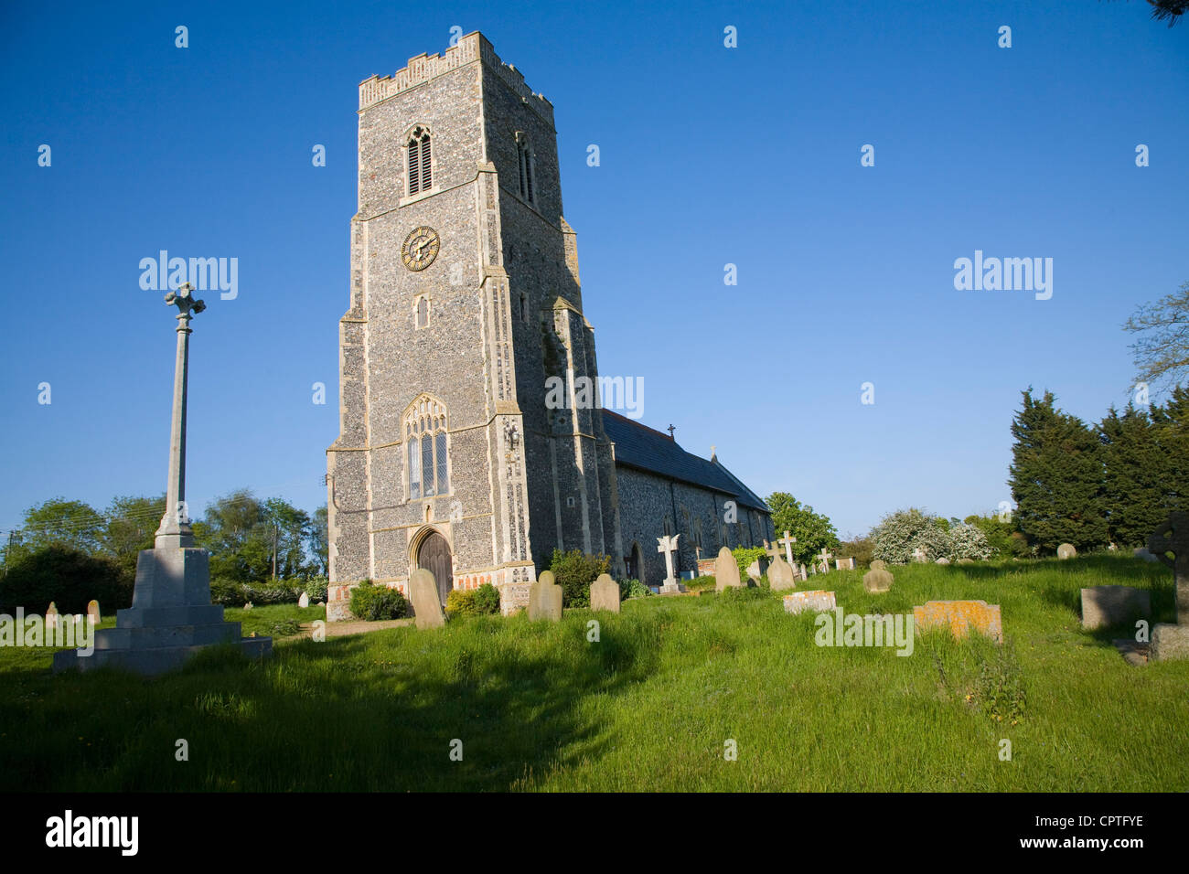 Parish church of All Saints, Hollesley, Suffolk, England Stock Photo ...