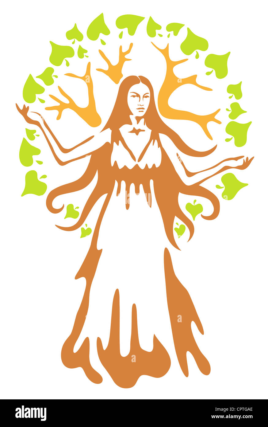 Tree goddess hi-res stock photography and images - Alamy
