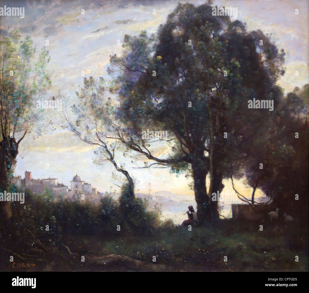 Corot louvre hi-res stock photography and images - Alamy