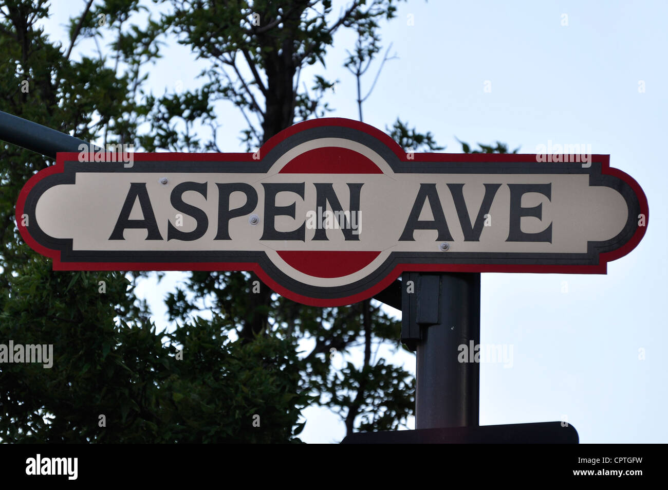 Street sign in Flagstaff, Arizona Stock Photo - Alamy