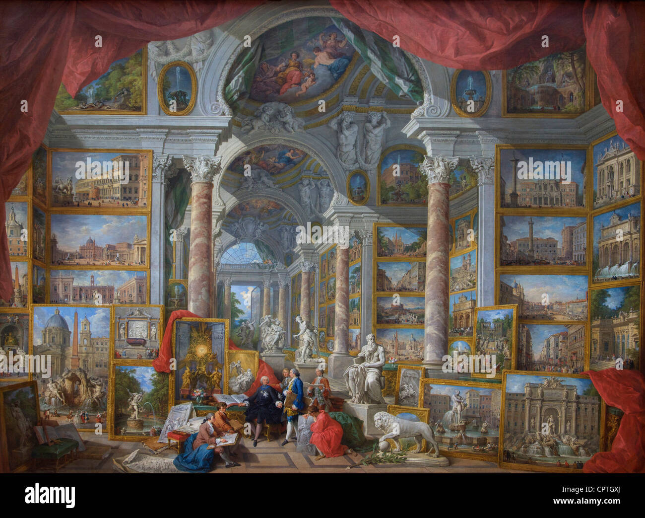 The Louvre Art Museum In Rome