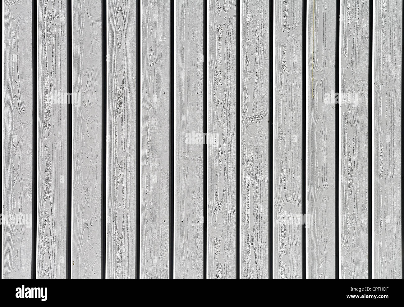 Texture of white painted wooden lining boards Stock Photo - Alamy