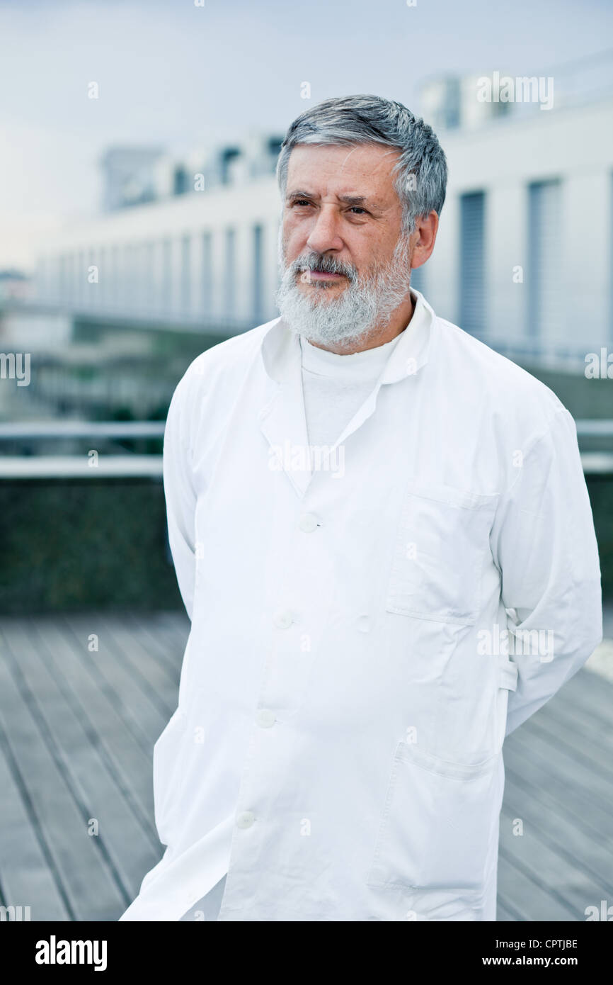 Doctor standing on roof hi-res stock photography and images - Alamy