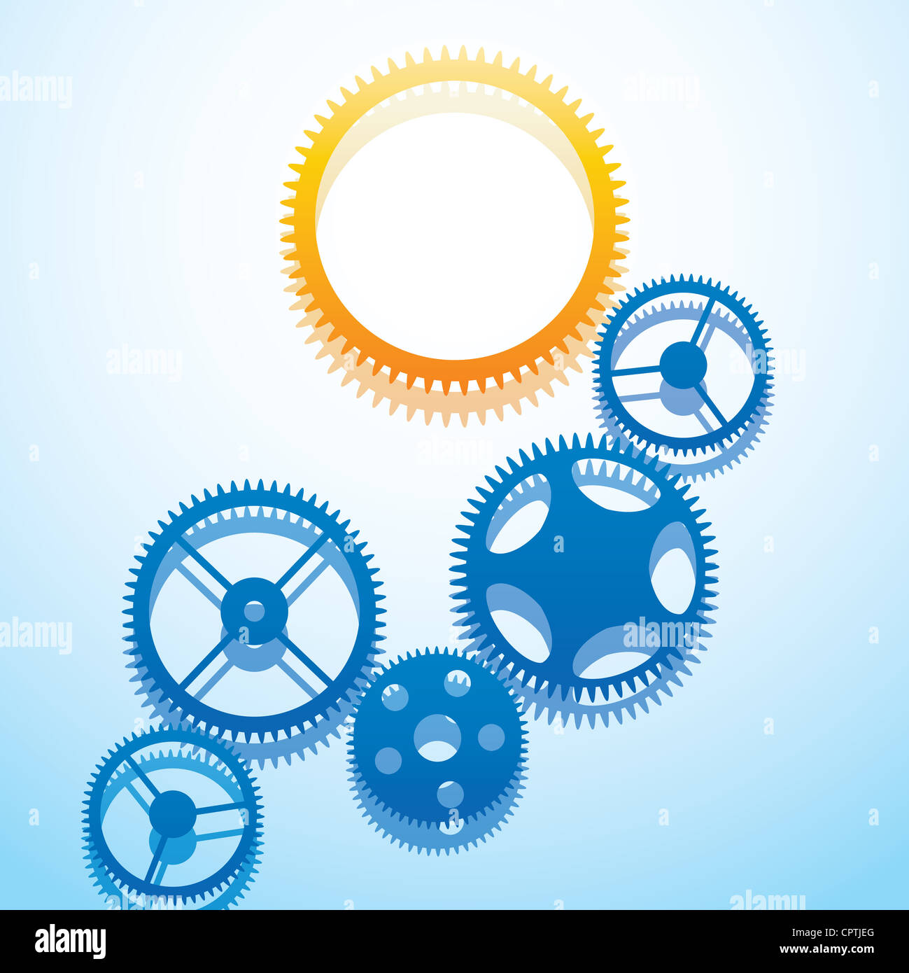 Design with gears Stock Photo - Alamy