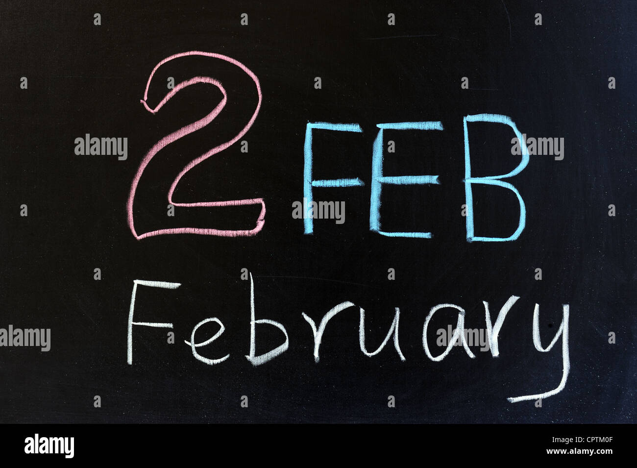 The month of february drawing hi-res stock photography and images - Alamy