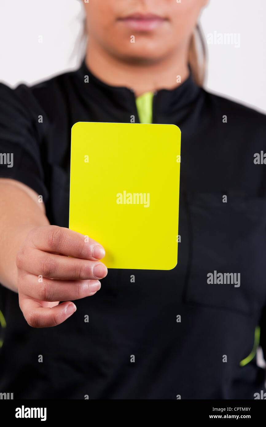 Female referee hi-res stock photography and images - Alamy