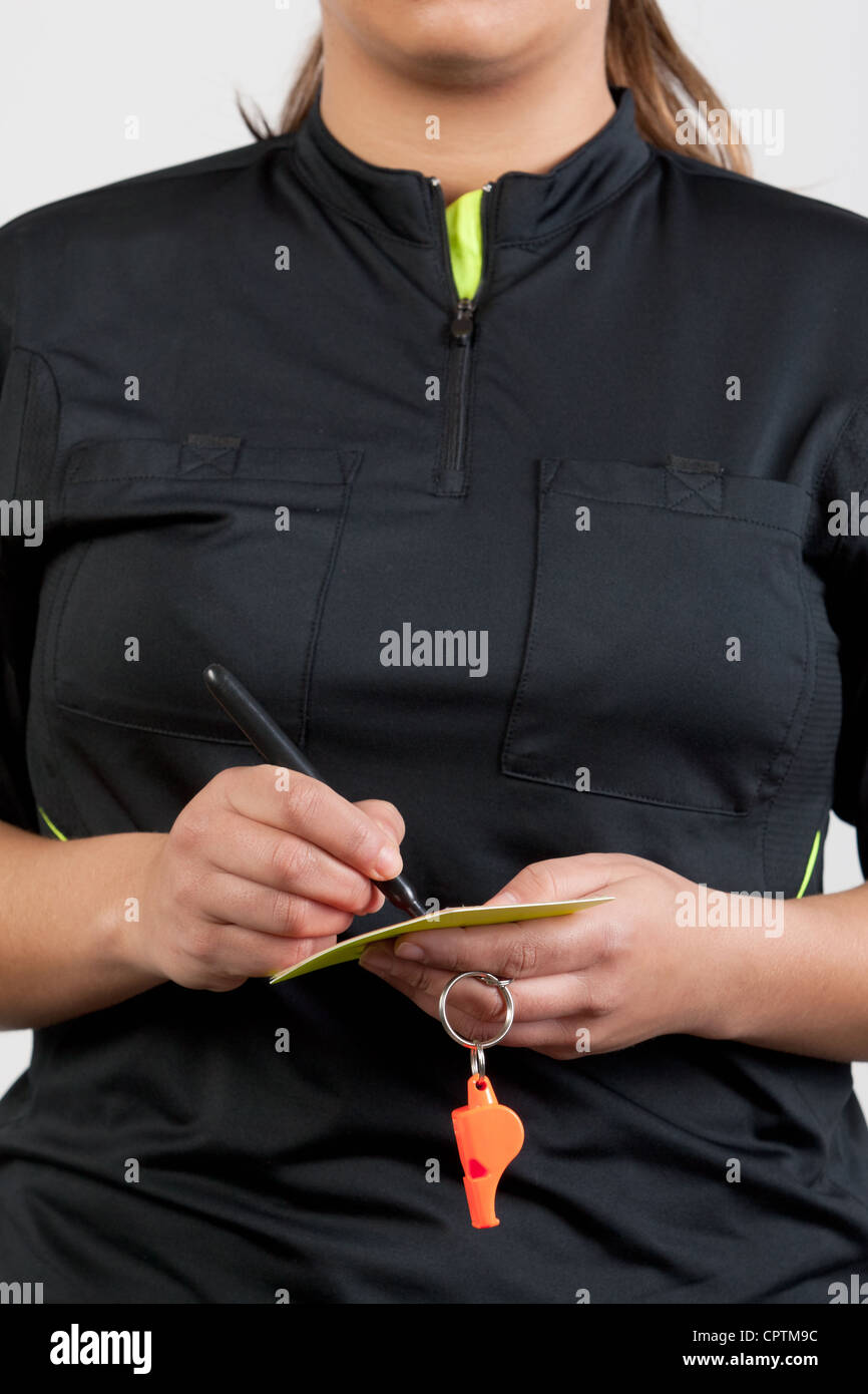Female referee hi-res stock photography and images - Alamy