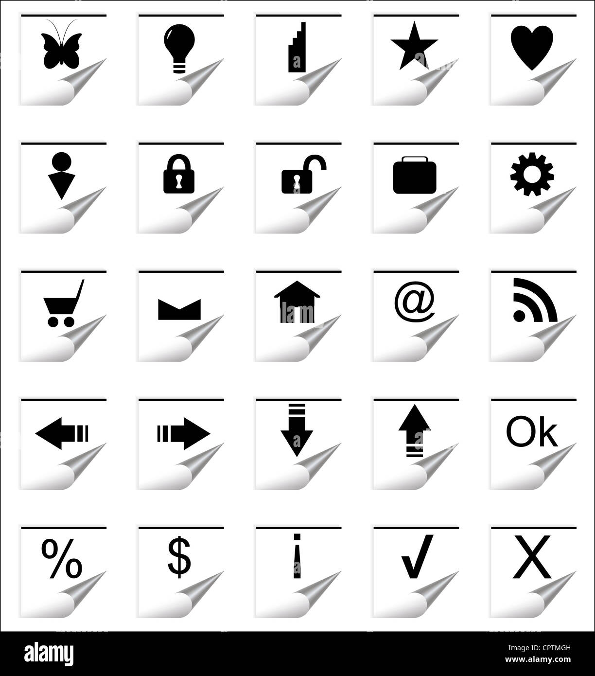 Sticker chart home hi-res stock photography and images - Alamy