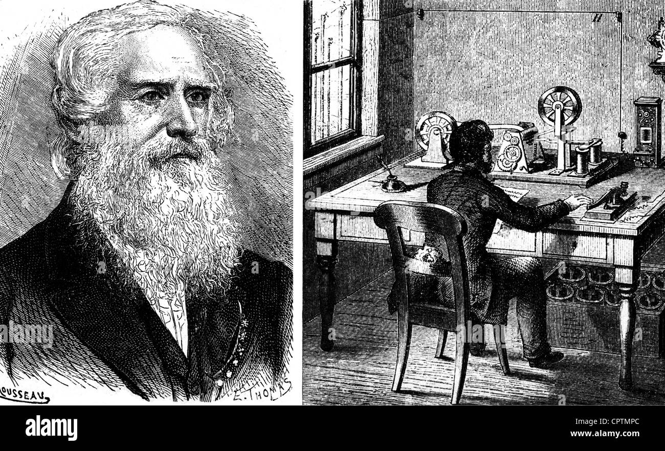 Samuel morse invention telegraph hi-res stock photography and images ...