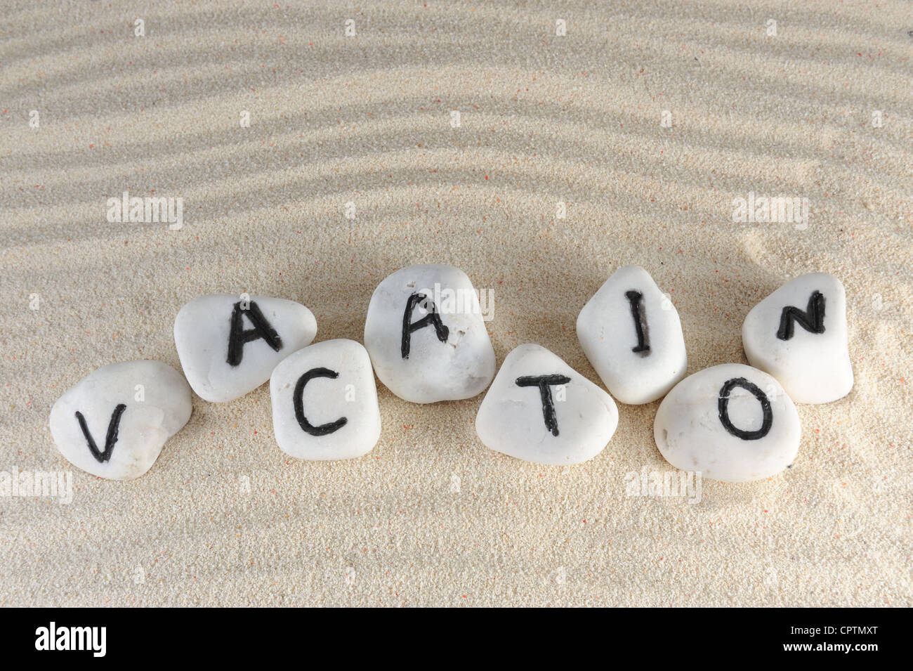 Vacation word hi-res stock photography and images - Alamy
