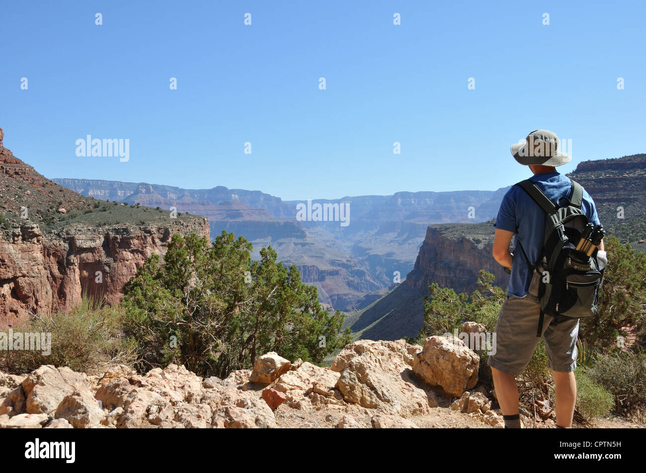Bright Angel trail, Grand Canyon, Arizona, USA Stock Photo - Alamy