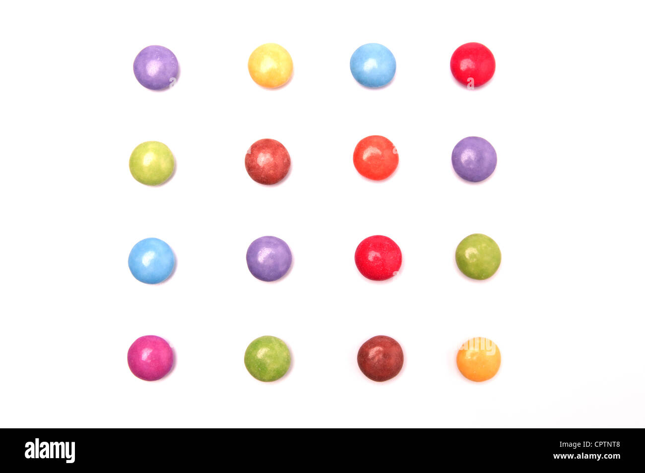 Color rows and columns Cut Out Stock Images & Pictures - Alamy