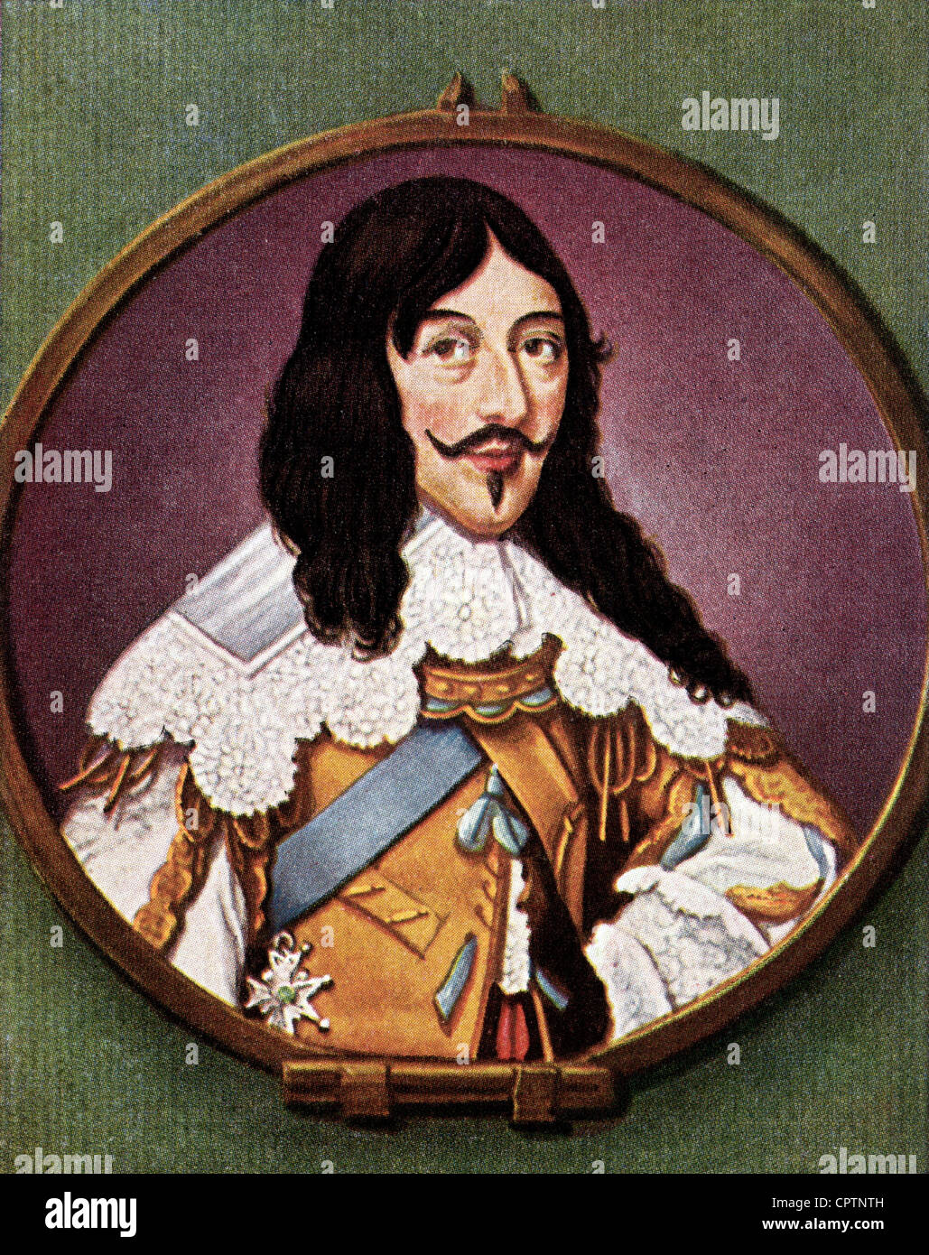 Louis XIII, 27.9.1601 - 14.5.1643, King of France 1610 - 1643, portrait ...