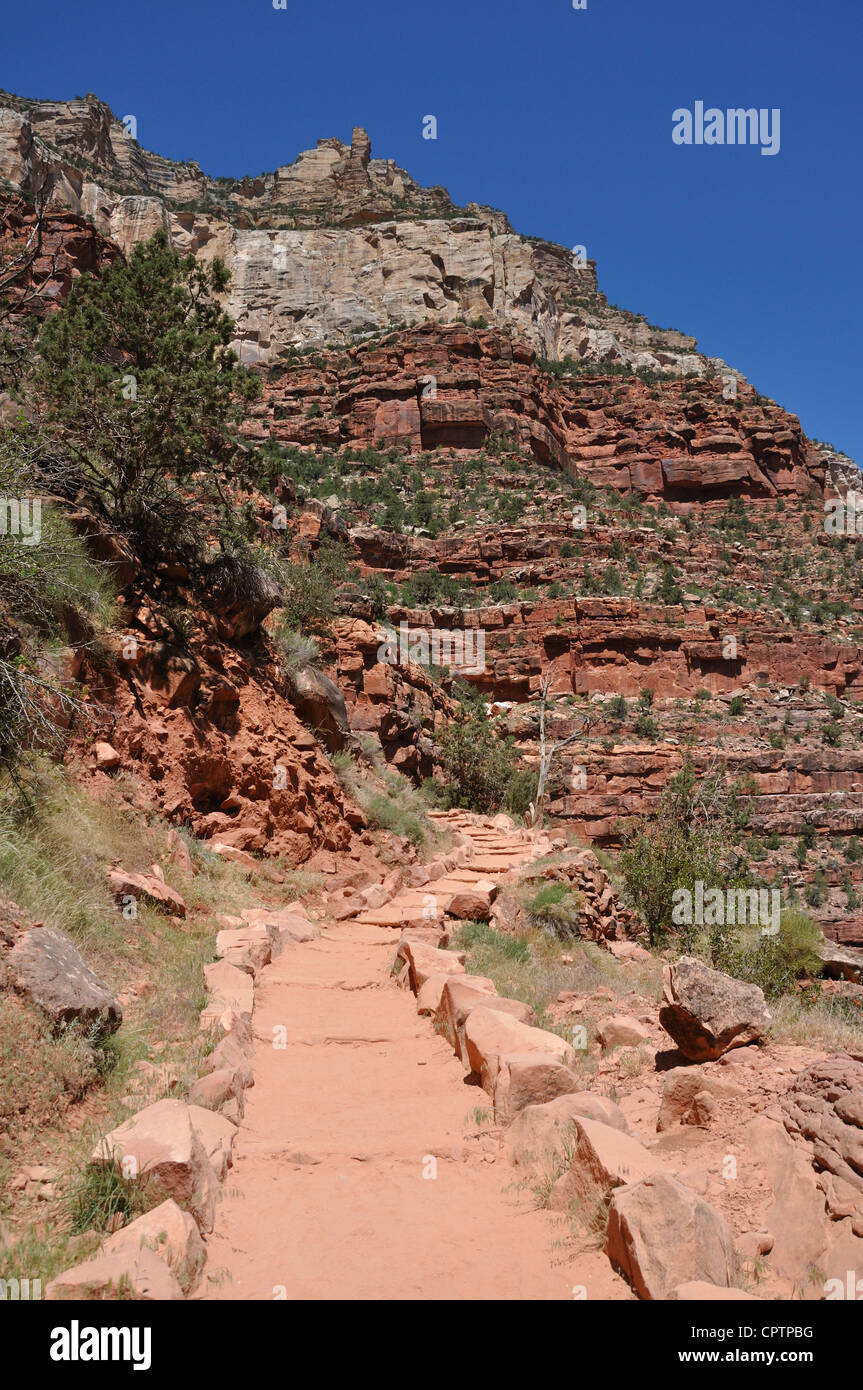 Bright Angel trail, Grand Canyon, Arizona, USA Stock Photo - Alamy