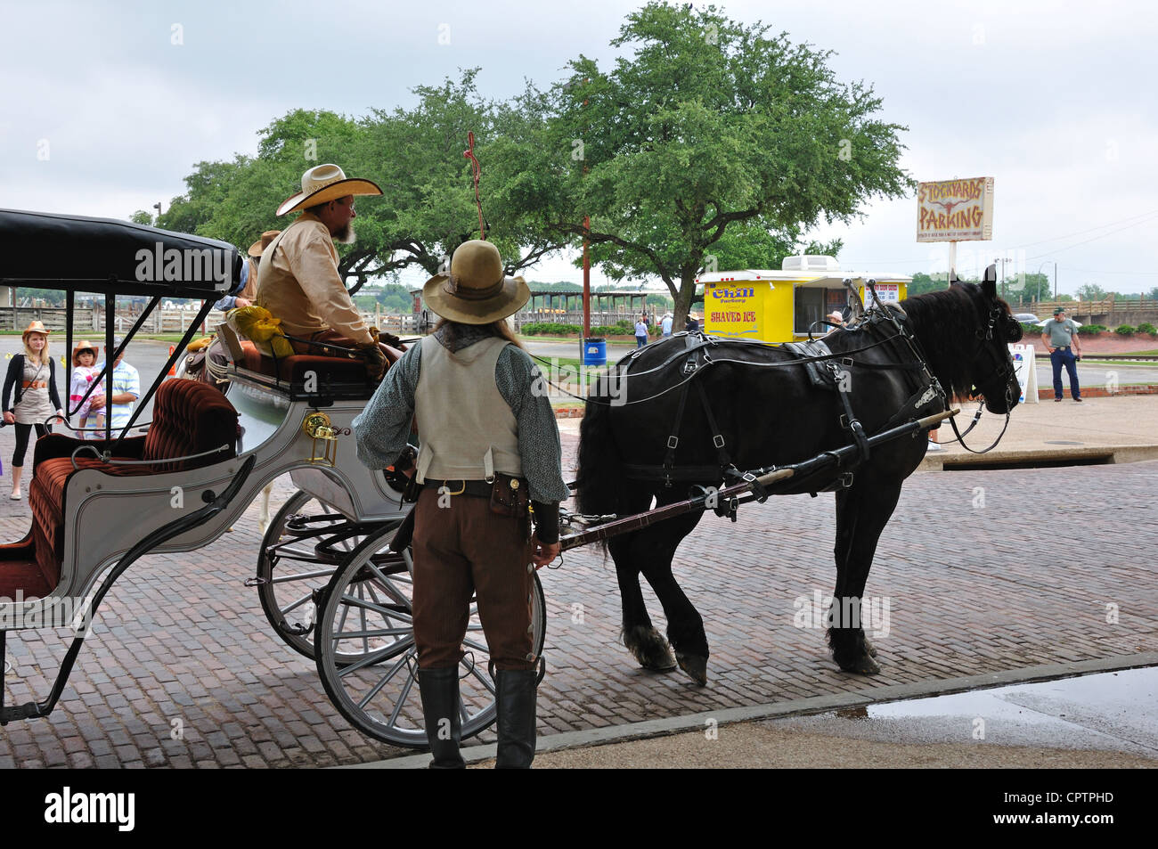 Old West historic reenactment in Fort Worth, Texas, USA Stock Photo - Alamy