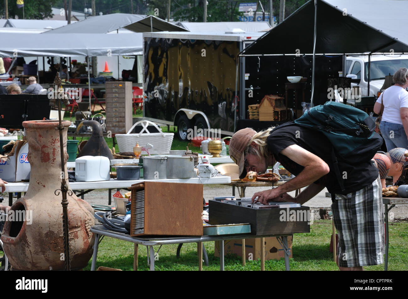 First monday trade days flea hi-res stock photography and images - Alamy