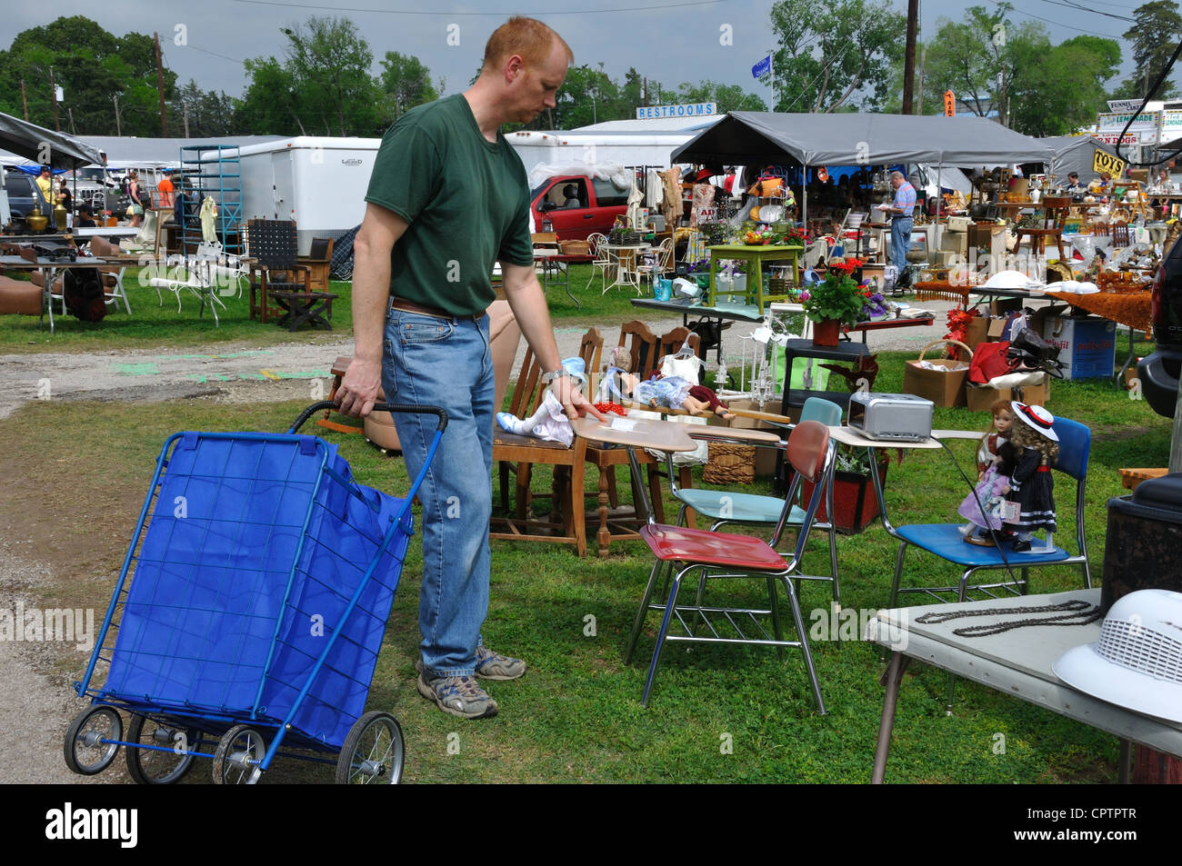 First Monday Trade Days flea market in Canton, Texas, USA - oldest and ...