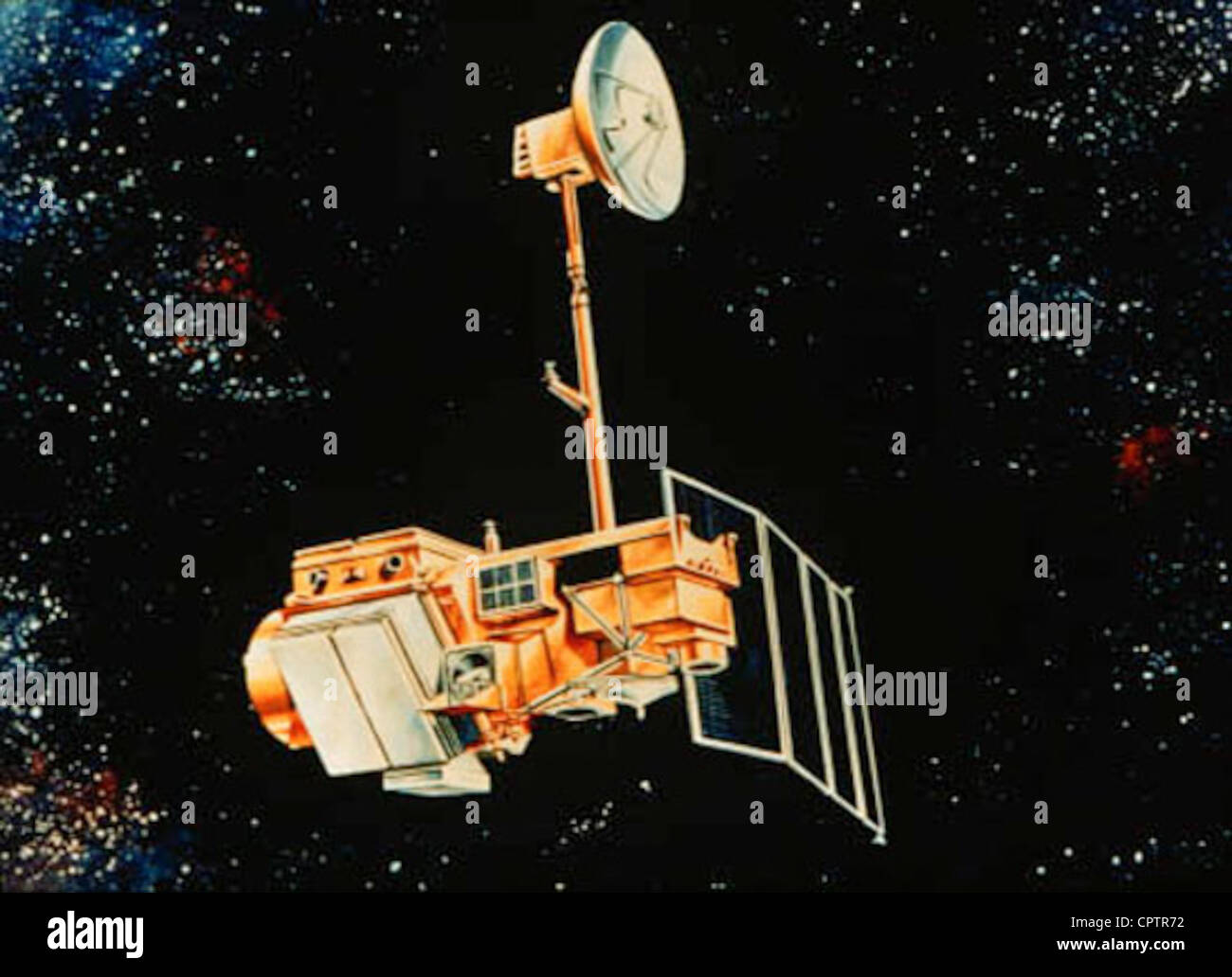 Landsat 5 artist rendering Stock Photo - Alamy