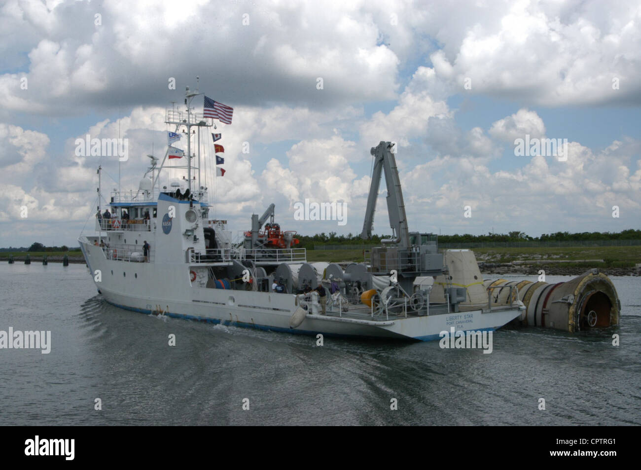 Liberty Star with SRB after STS-121 Stock Photo - Alamy