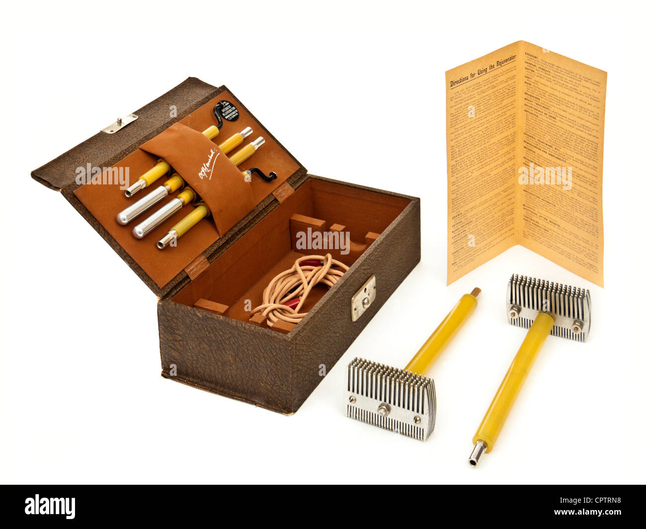 Rare 1925 "Overbeck Rejuvenator", a quack tool for treating ailments ...