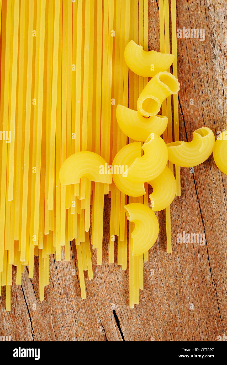 Spaghetti and macaroni Stock Photo - Alamy