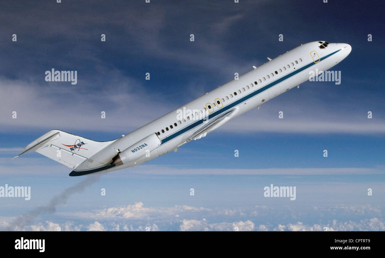 NASA DC-9 reduced-gravity aircraft Stock Photo - Alamy