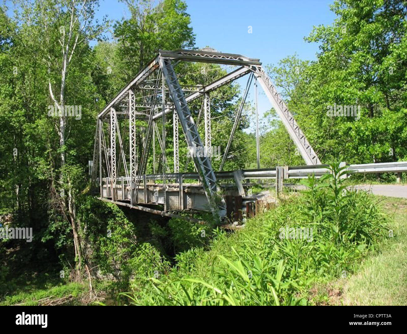 Keystone Bridge built in 1889 over the Doe River in Carter County ...