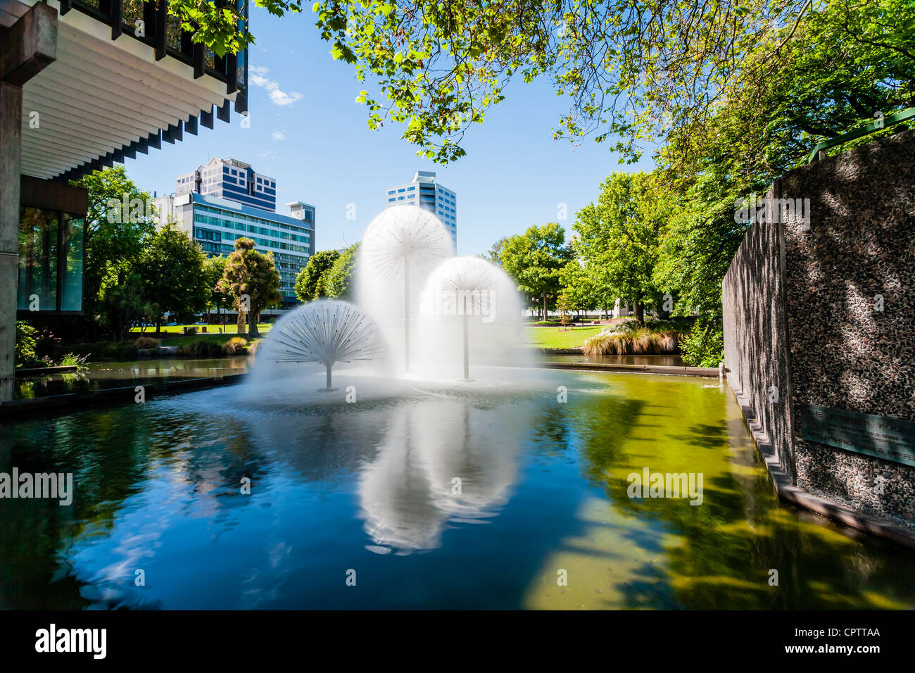 Fountain victoria square christchurch new hi-res stock photography and ...