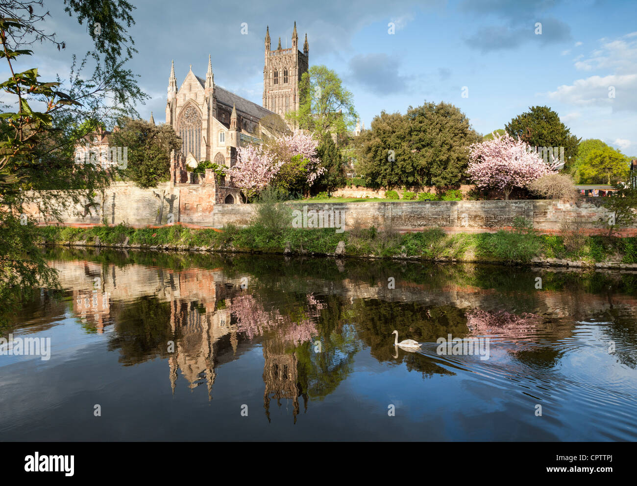 Worcester cathedral hi-res stock photography and images - Alamy