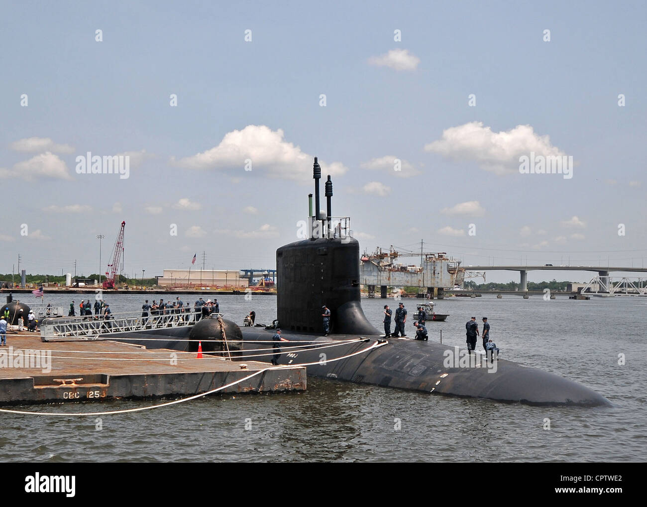 Mississippi's newest namesake, Virginia-class fast attack submarine Pre ...