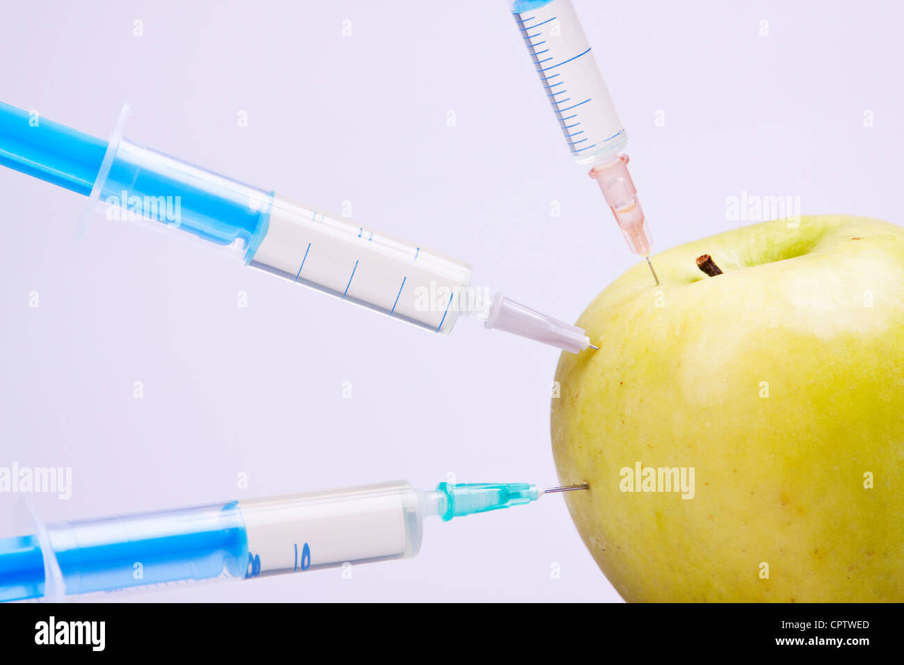 Genetically modified fruits and vegetables Stock Photo - Alamy