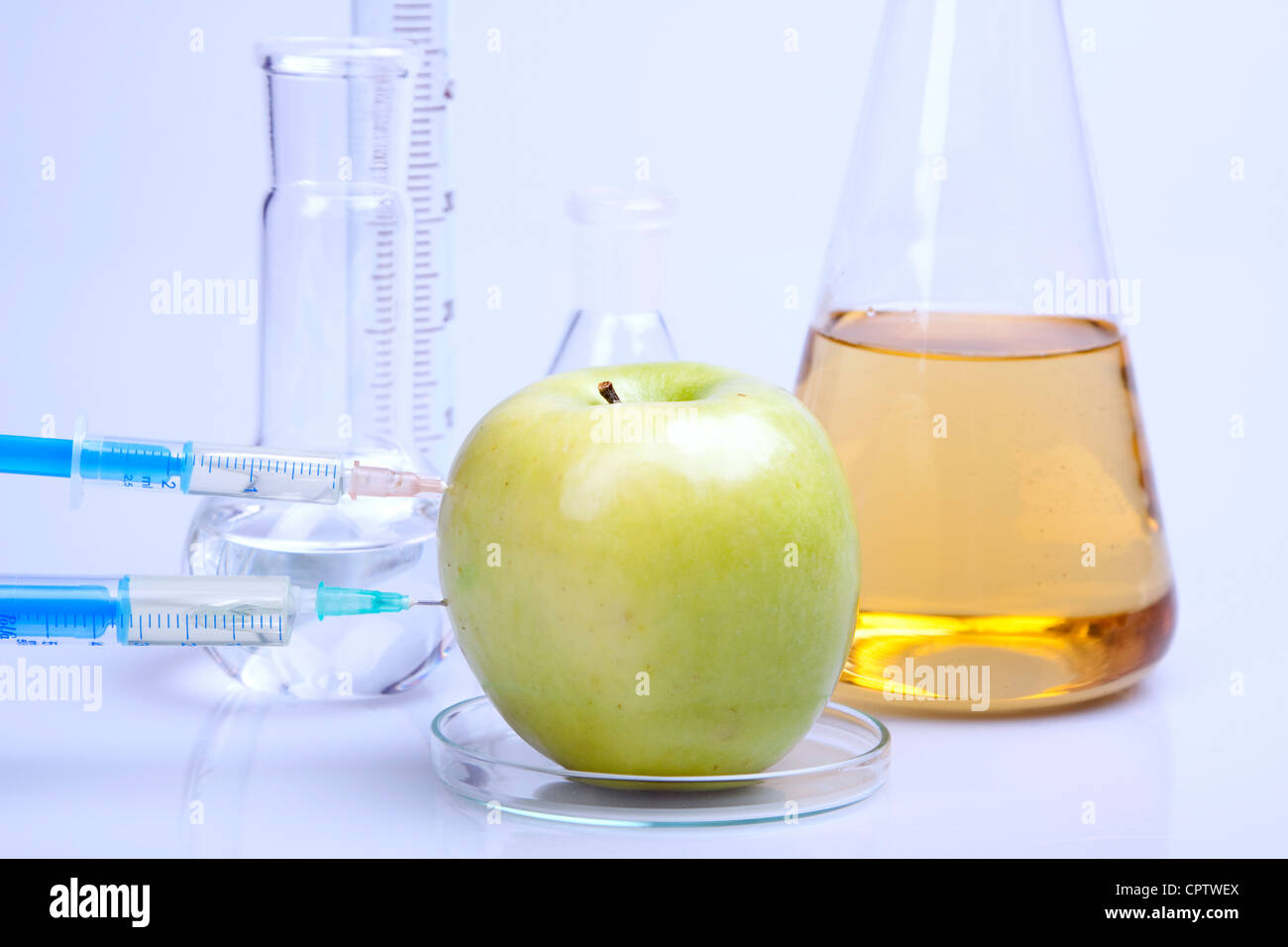 Genetically modified fruits and vegetables Stock Photo - Alamy