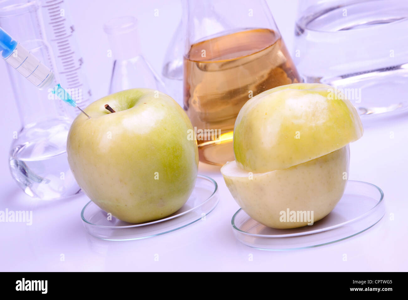 Genetically modified fruits and vegetables Stock Photo - Alamy