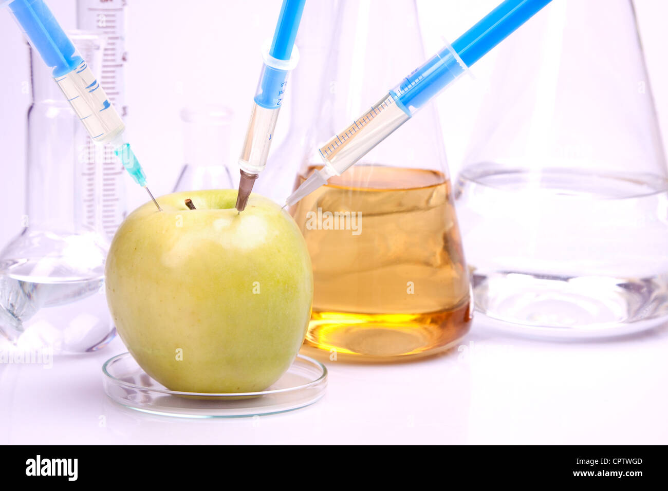 Genetically modified fruits and vegetables Stock Photo - Alamy