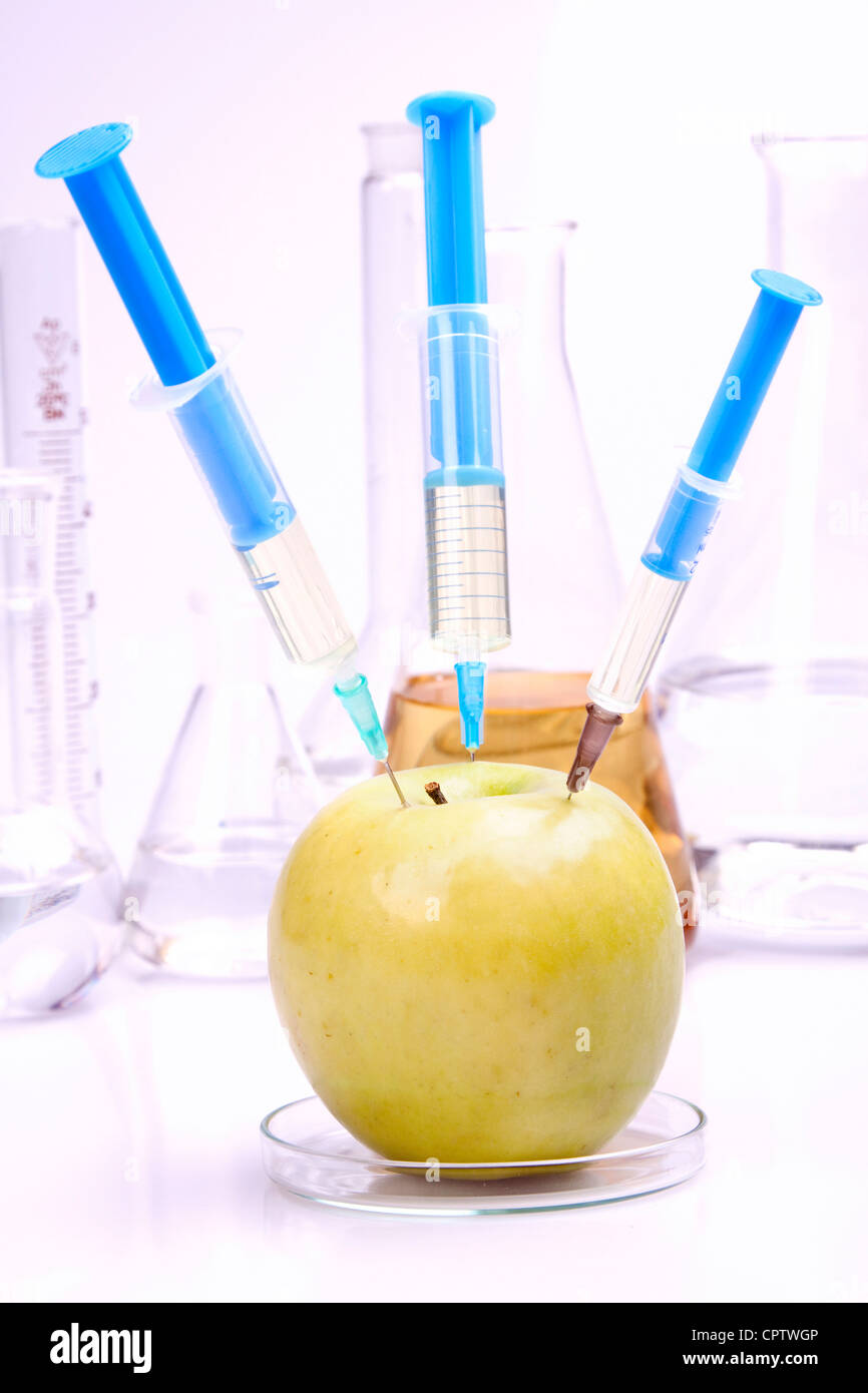 Genetically modified fruits and vegetables Stock Photo - Alamy