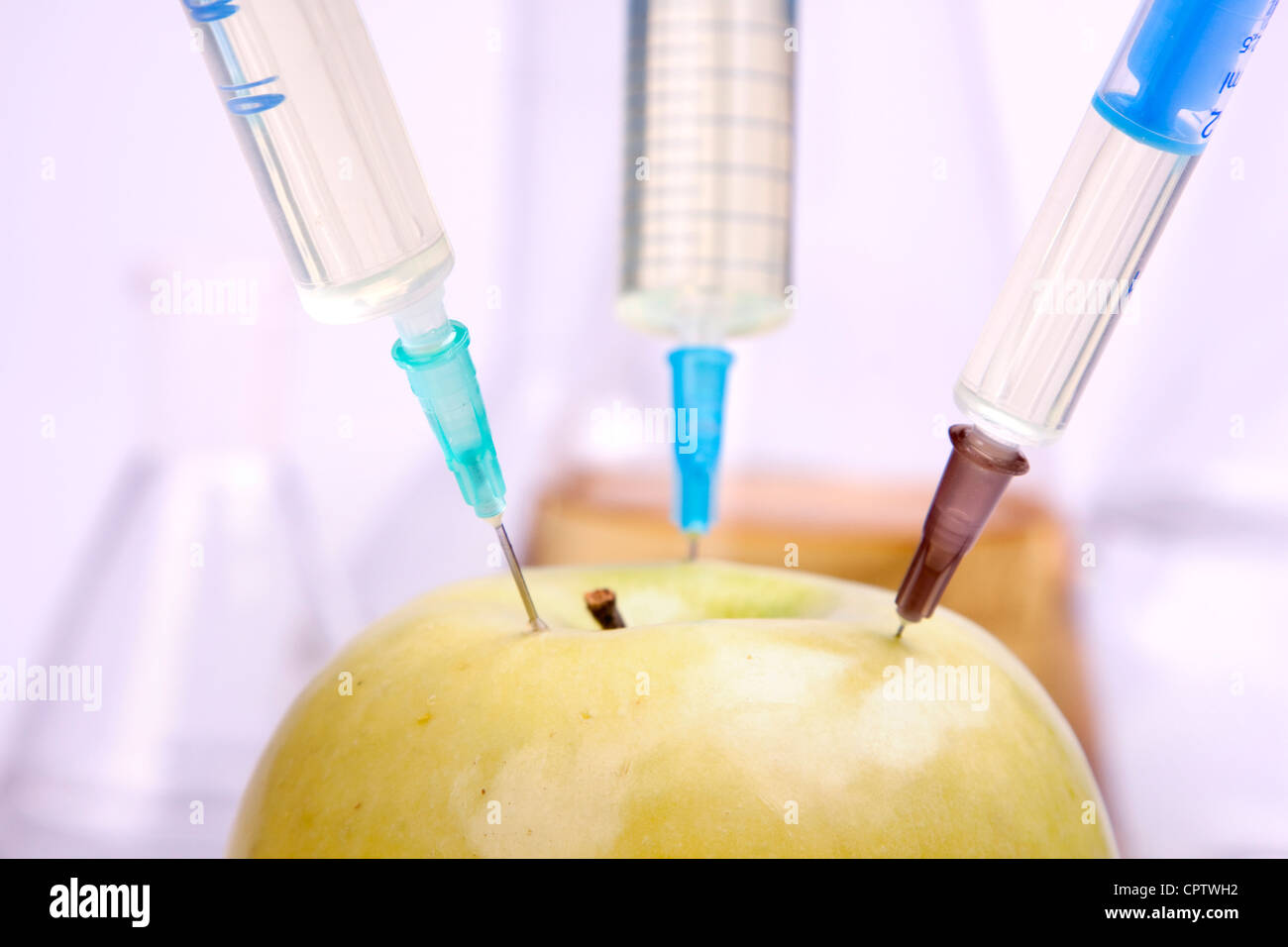 Genetically modified fruits and vegetables Stock Photo - Alamy