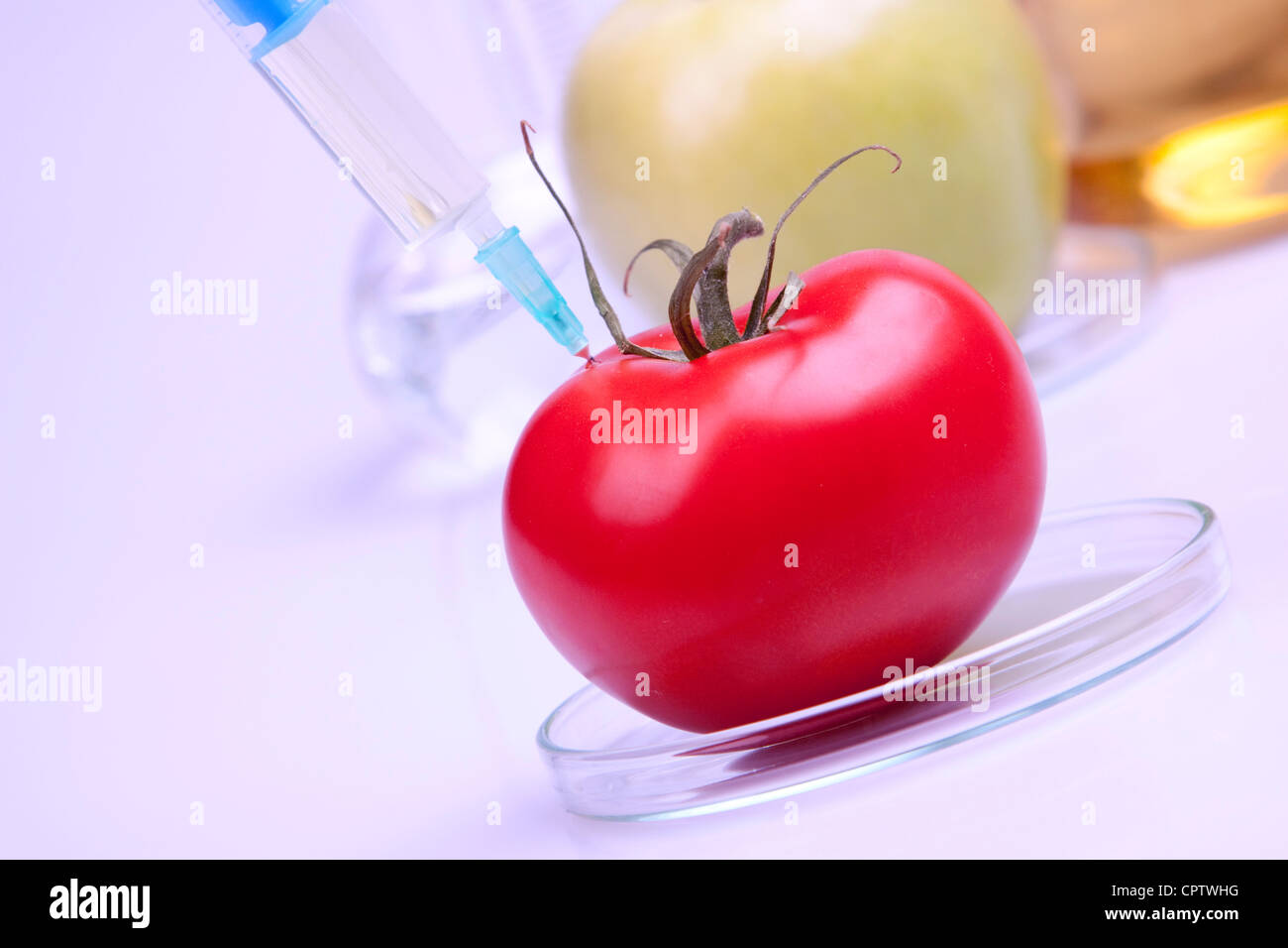 Genetically modified fruits and vegetables Stock Photo - Alamy