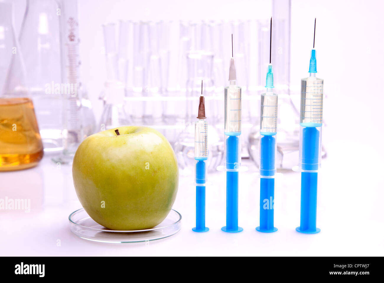 Genetically modified fruits and vegetables Stock Photo - Alamy