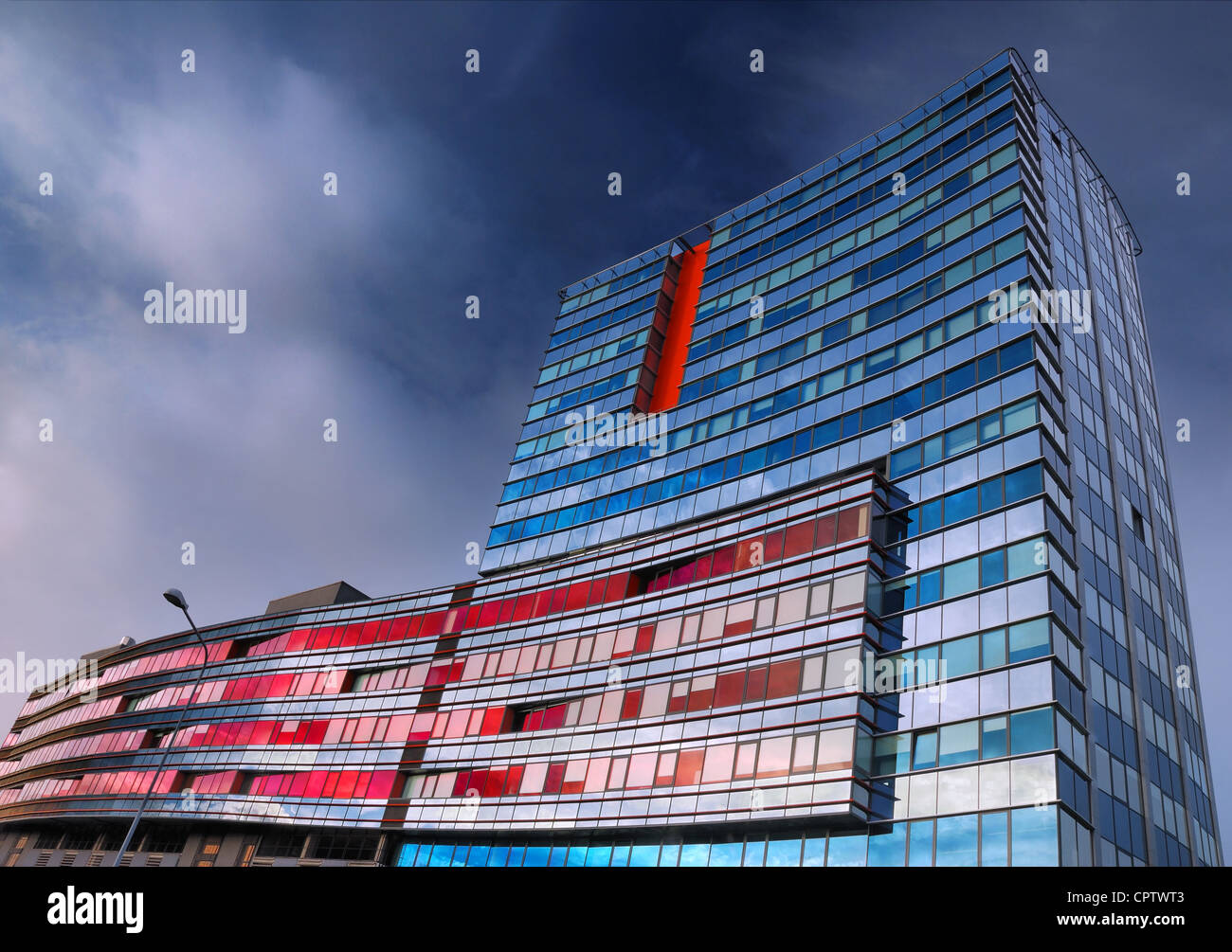 The contemporary high-rise building in Riga, Latvia Stock Photo - Alamy