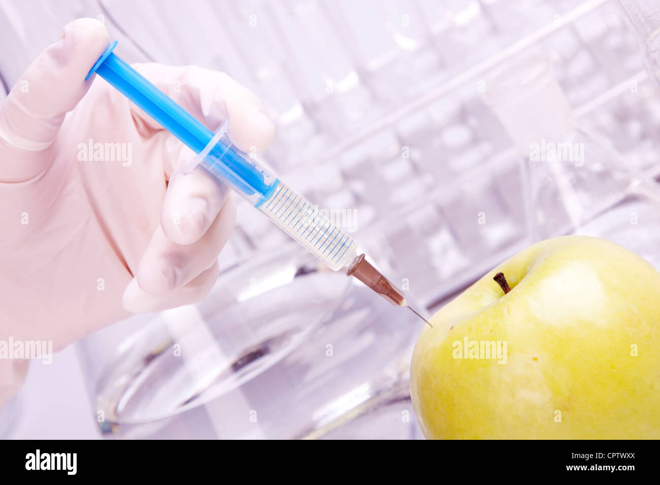Genetically modified fruits and vegetables Stock Photo - Alamy