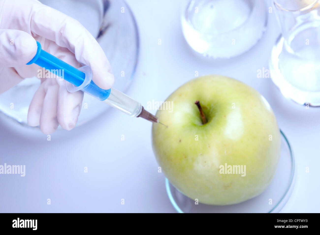 Genetically modified fruits and vegetables Stock Photo - Alamy