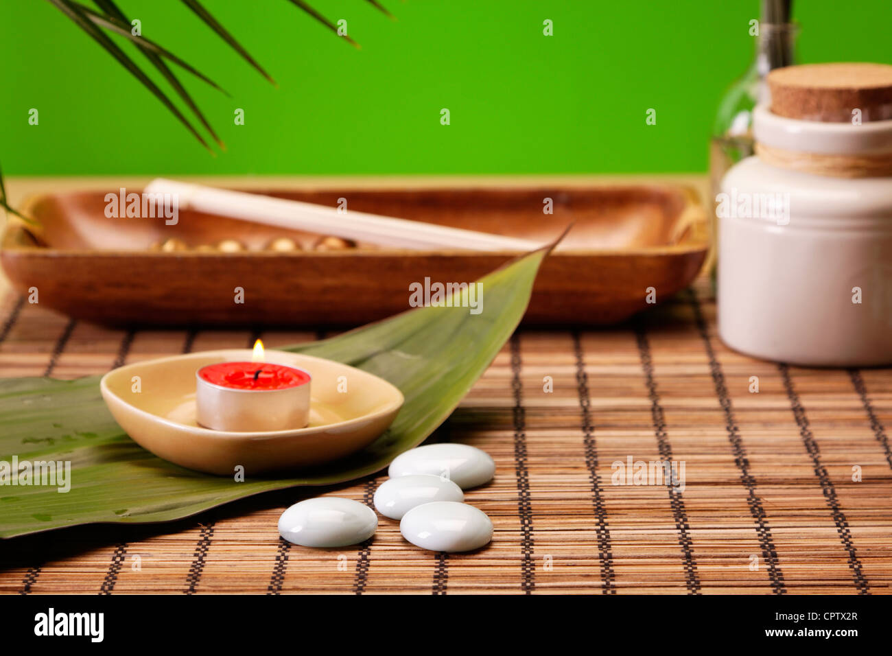 Take care about your body in SPA. Zen and relax, soap Stock Photo - Alamy