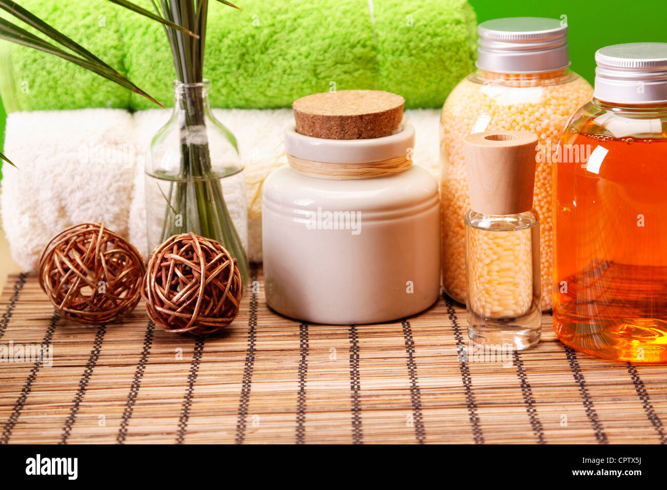 Take care about your body in SPA. Zen and relax, soap Stock Photo - Alamy