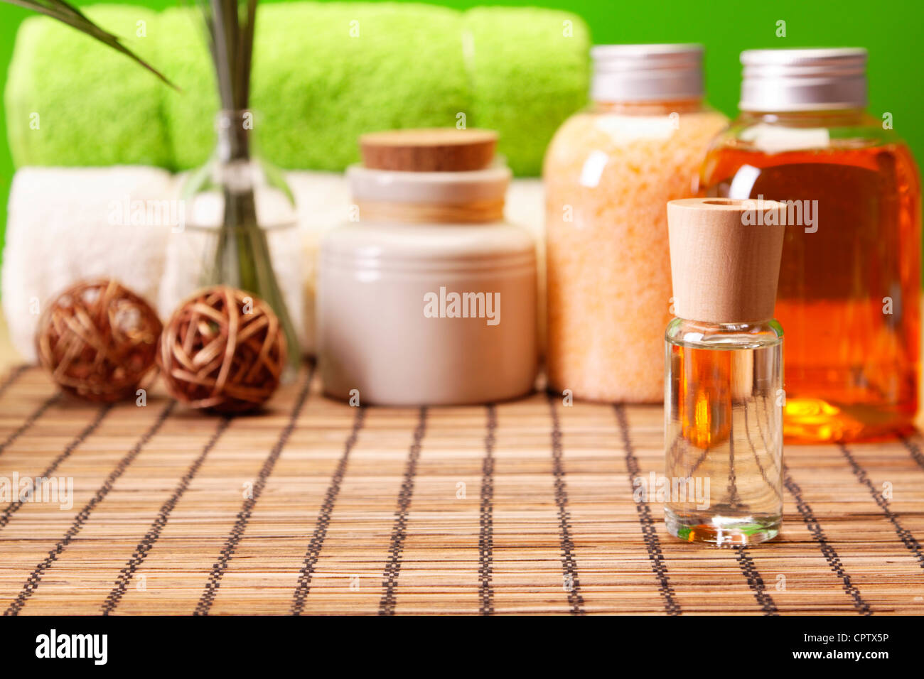 Take care about your body in SPA. Zen and relax, soap Stock Photo - Alamy