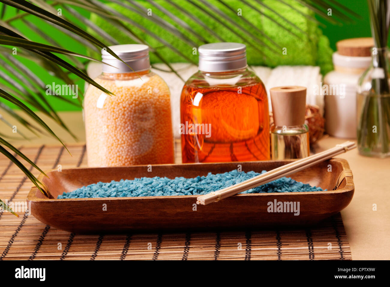 Take care about your body in SPA. Zen and relax, soap Stock Photo - Alamy