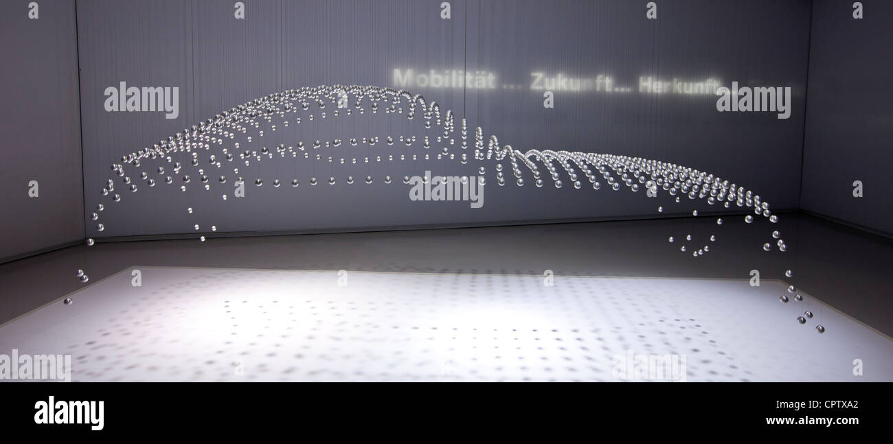 BMW design display at the BMW Museum and Headquarters in Munich ...