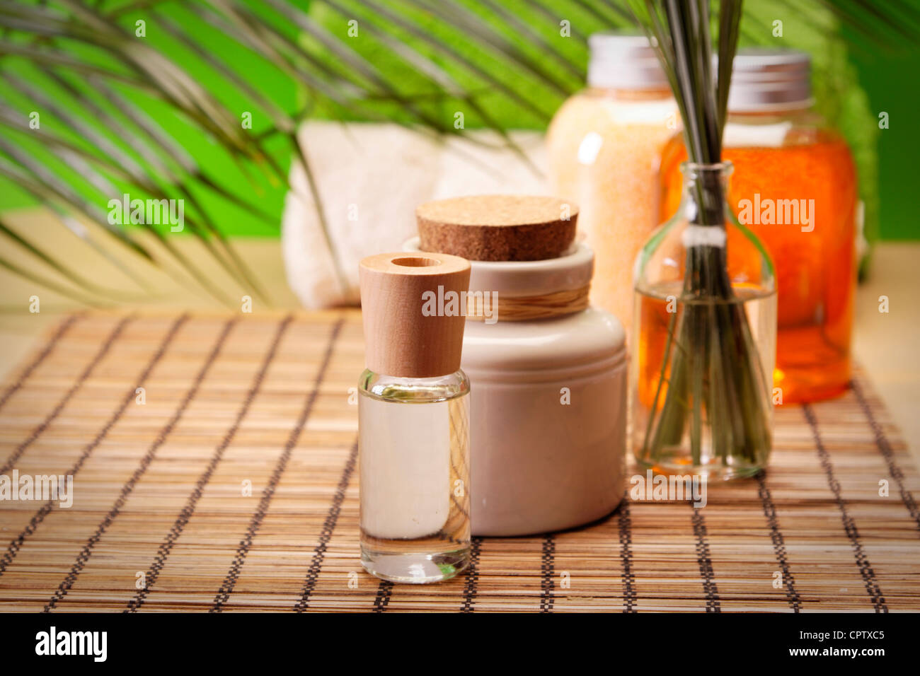 Take care about your body in SPA. Zen and relax, soap Stock Photo - Alamy