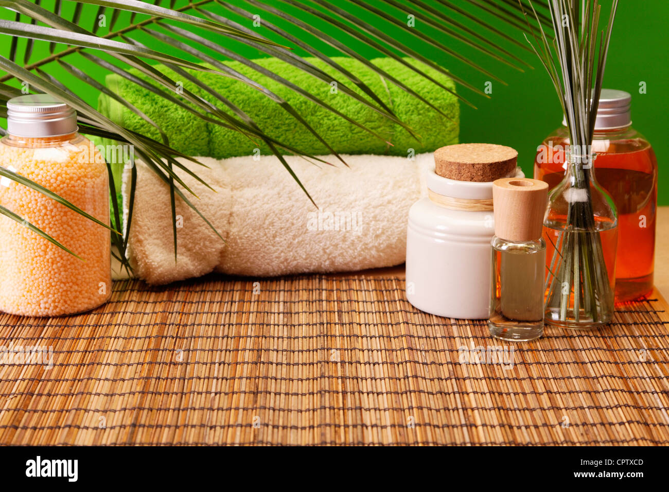 Take care about your body in SPA. Zen and relax, soap Stock Photo - Alamy