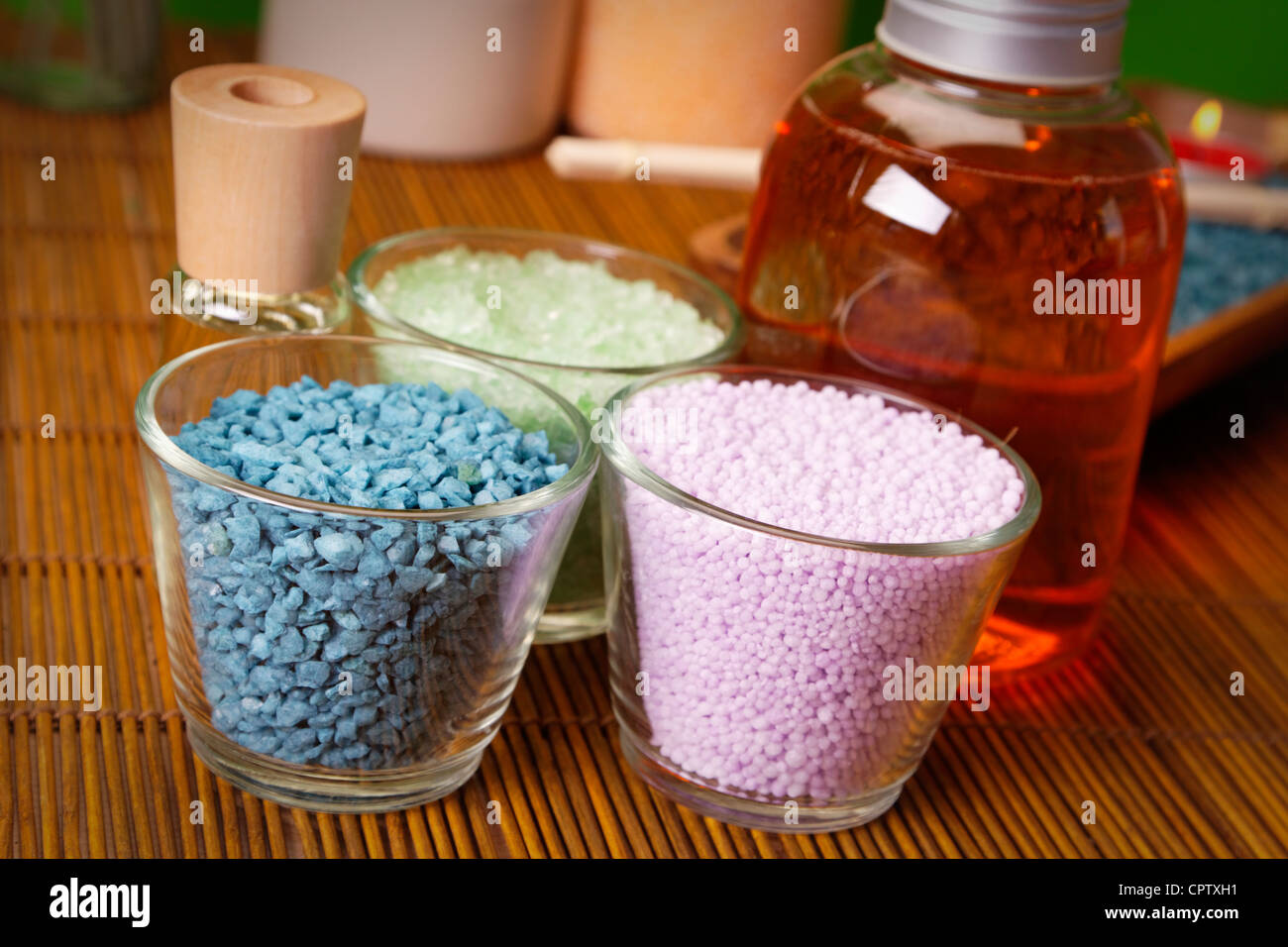 Take care about your body in SPA. Zen and relax, soap Stock Photo - Alamy