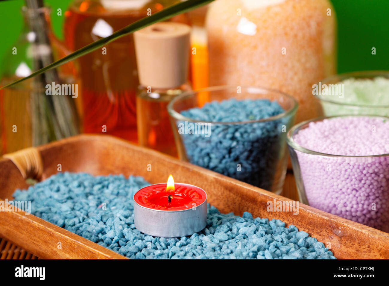 Take care about your body in SPA. Zen and relax, soap Stock Photo - Alamy